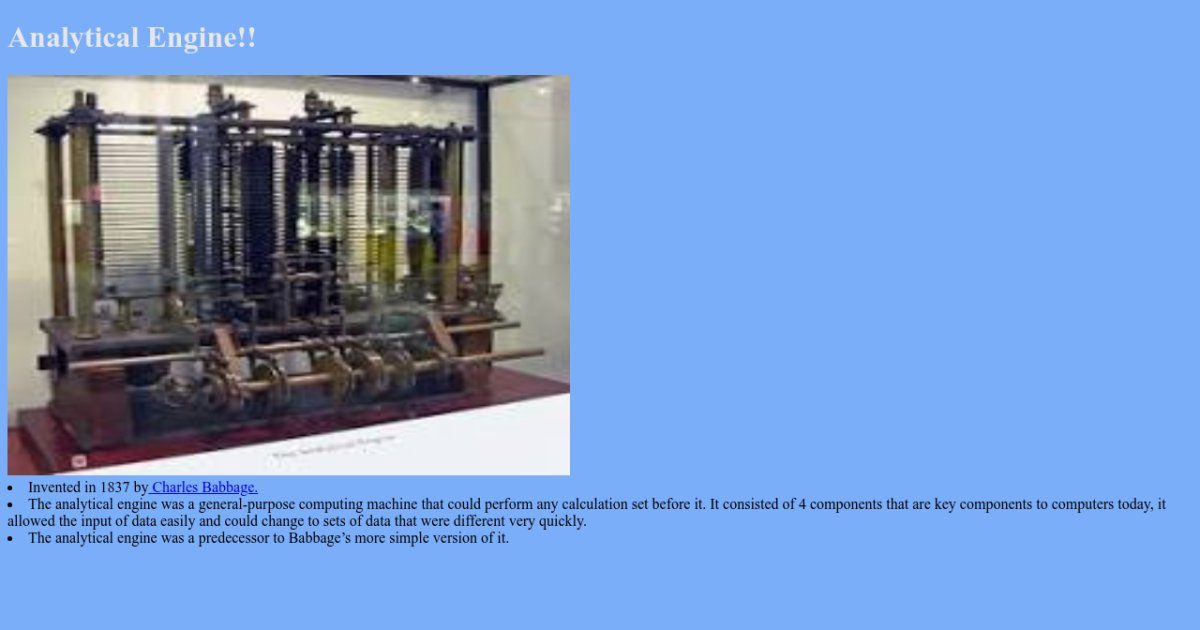 Analytical Engine