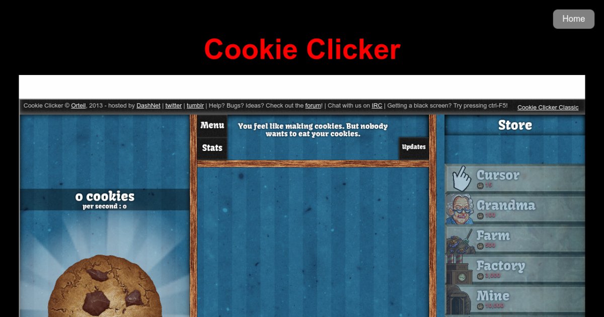 Cookie Clicker