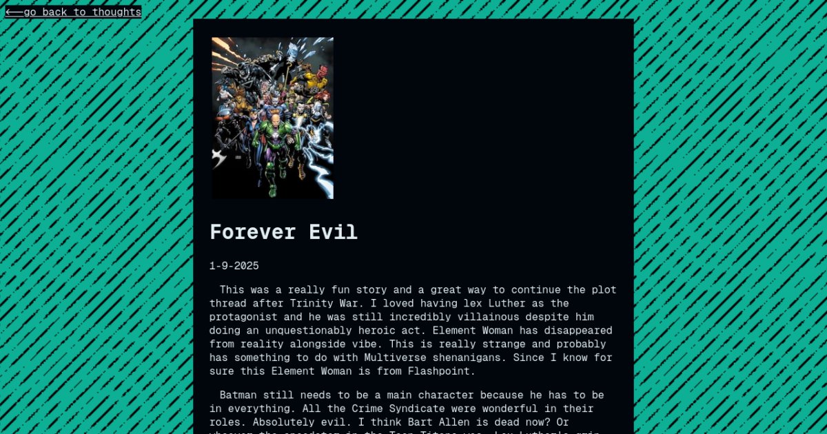 Forever Evil