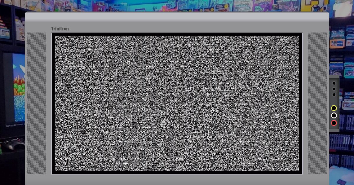 Sony Widescreen CRT Television Simulator