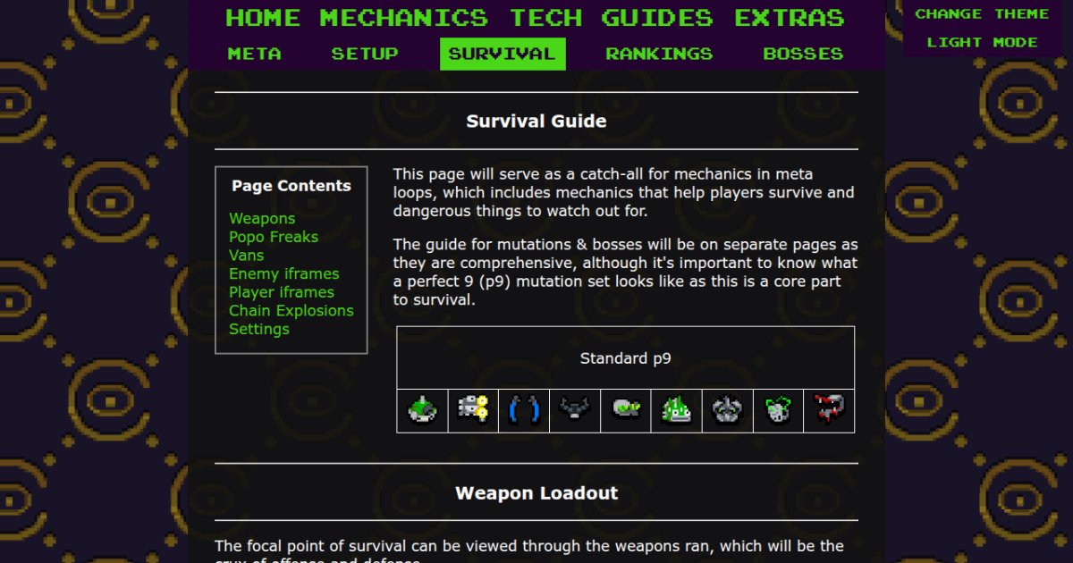IDNTG - Meta Survival