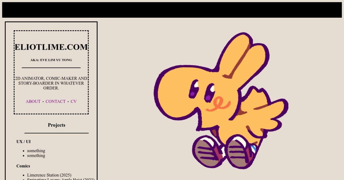 eliotlime dot com!!!