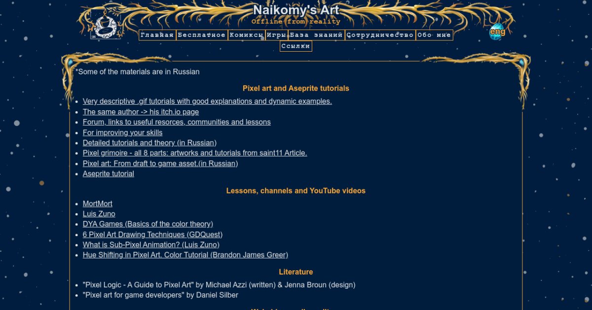 Knowledge Base - Pixel art