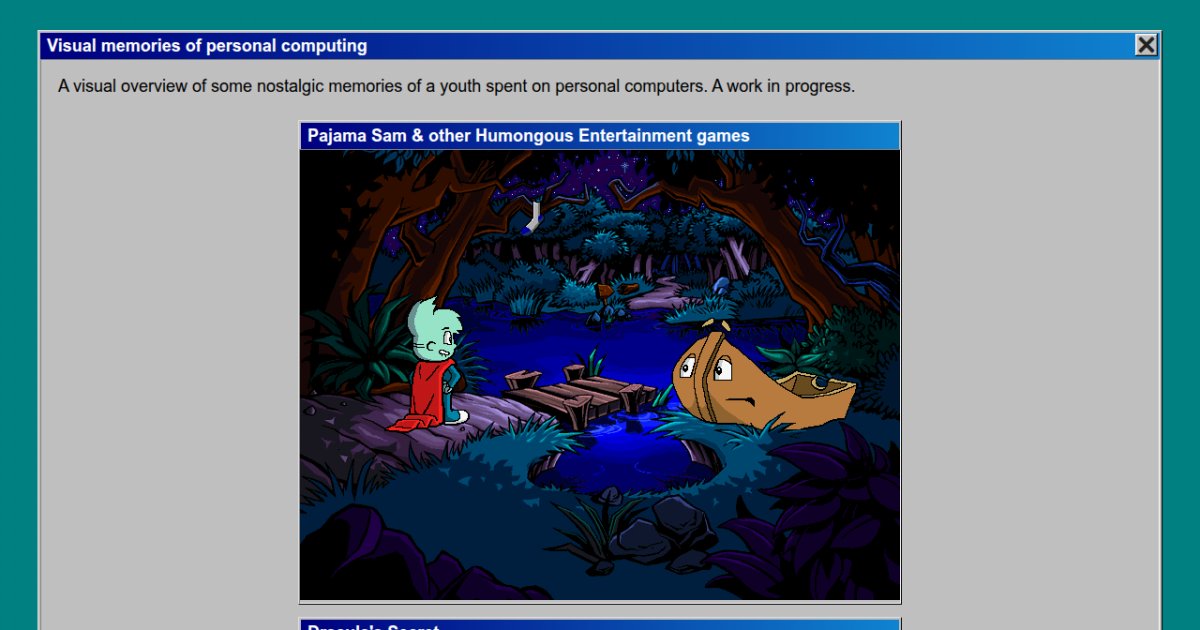 Coby Cat's memories of personal computing