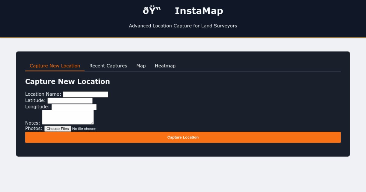 InstaMap - Advanced Location Capture