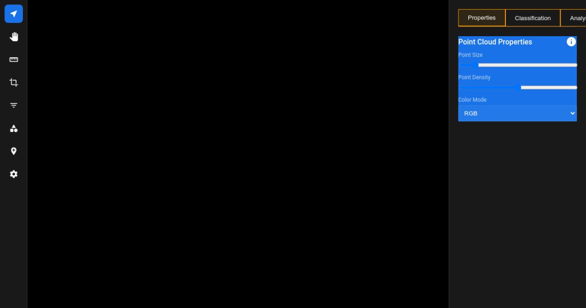 Land Surveyor Point Cloud Editor