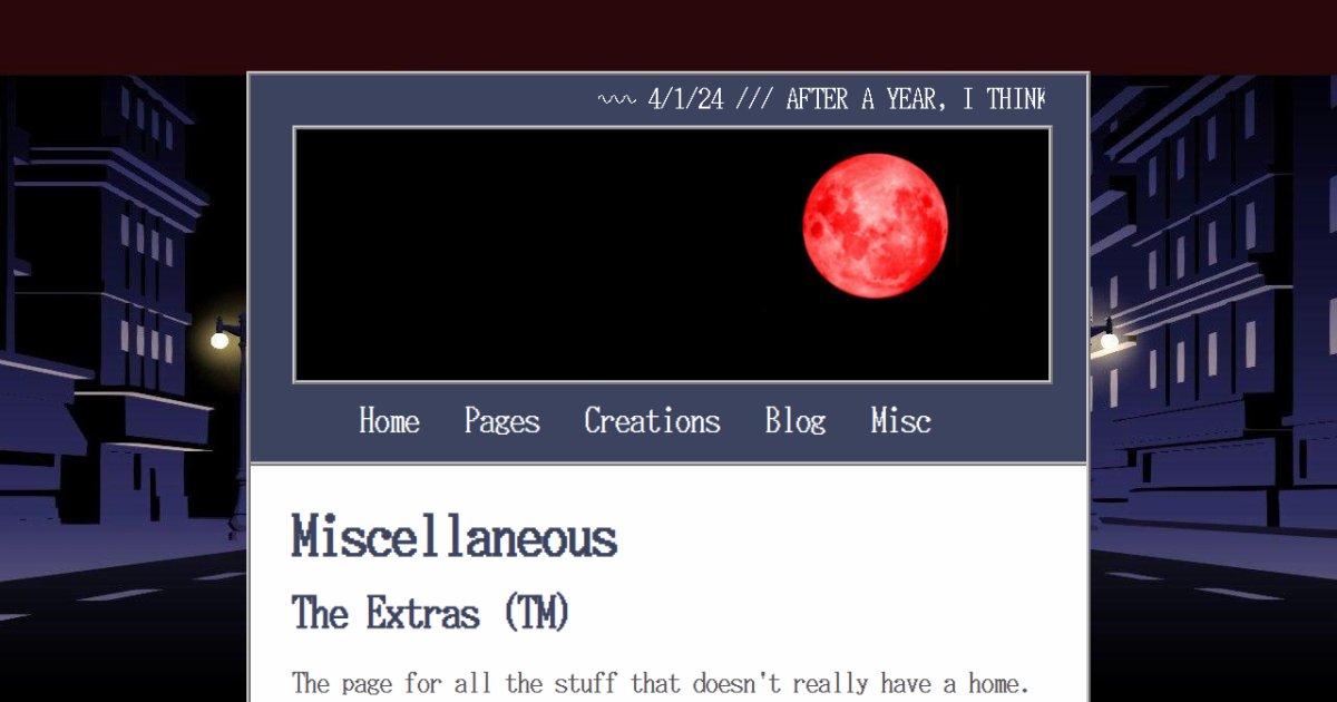 Dingus - Miscellaneous