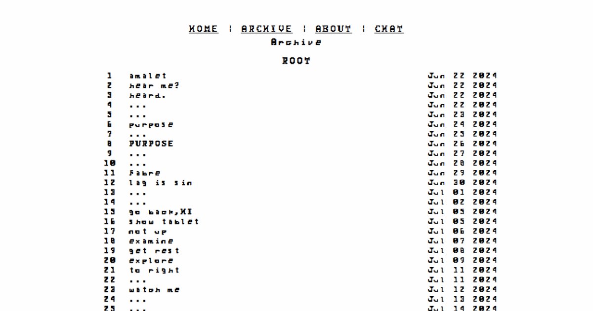 root archive