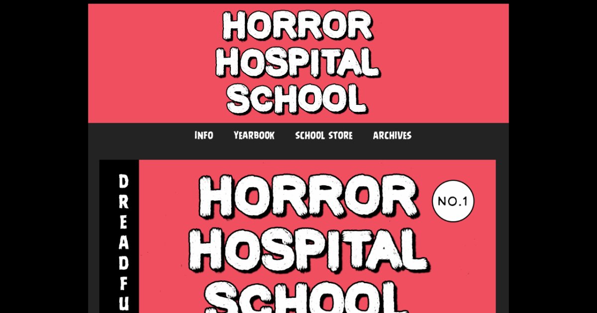 Horror Hospital School