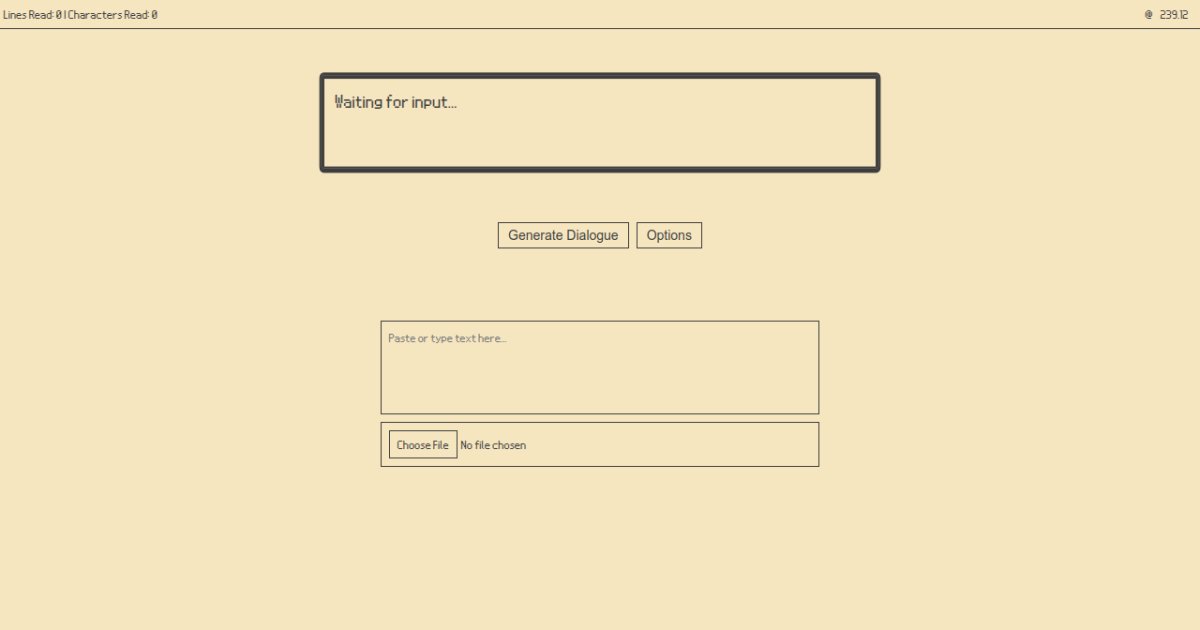 Mobile-First JRPG Dialogue