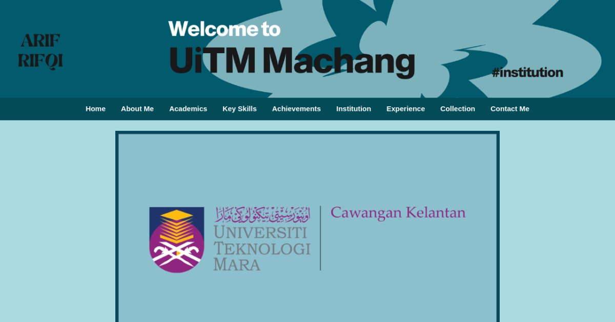 Uitm Machang Logo MEMPERKENALKAN BARISAN JAWATANKUASA TERTINGGI
