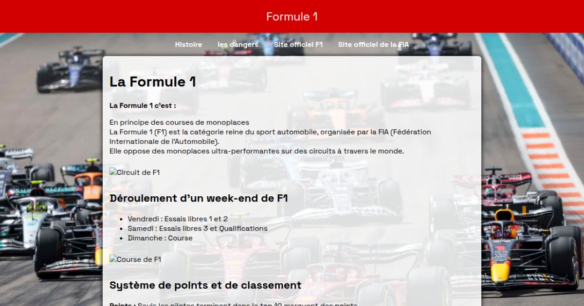 Formule 1