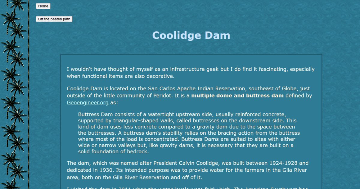 Coolidge Dam