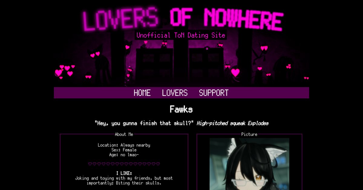 Fawks // Lovers of Nowhere