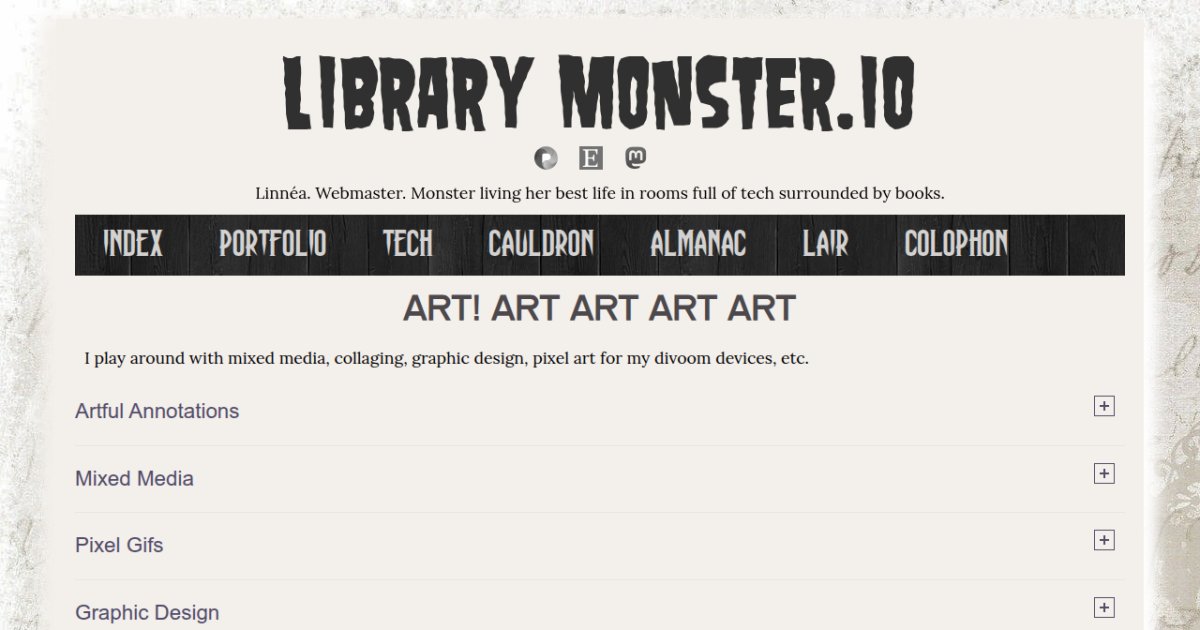 Library Monster