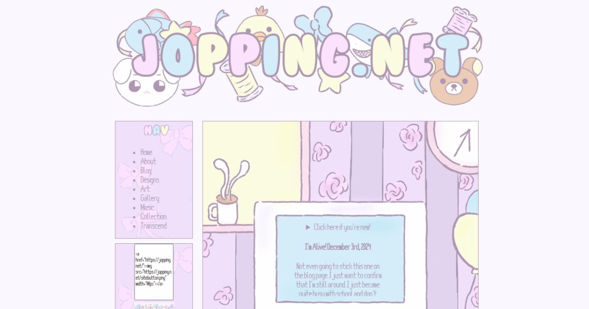 Welcome!!! [jopping.net]