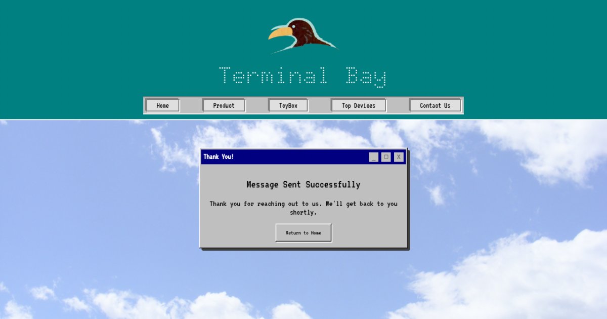 Thank You - Terminal Bay