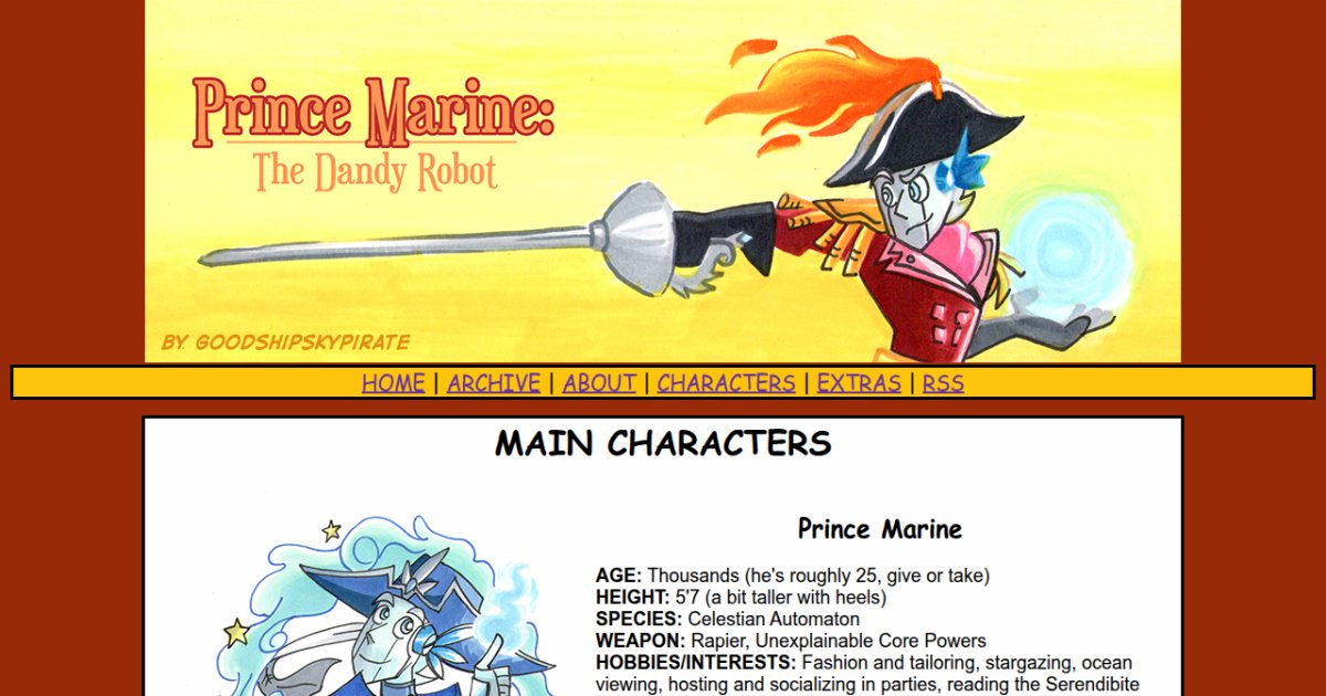 The Dandy Robot | Characters