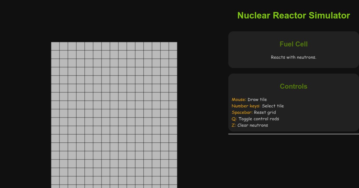 Nuclear Reactor Simulator