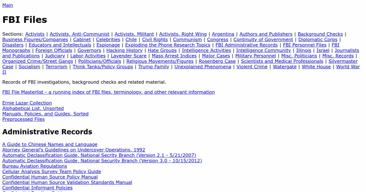 FBI Files