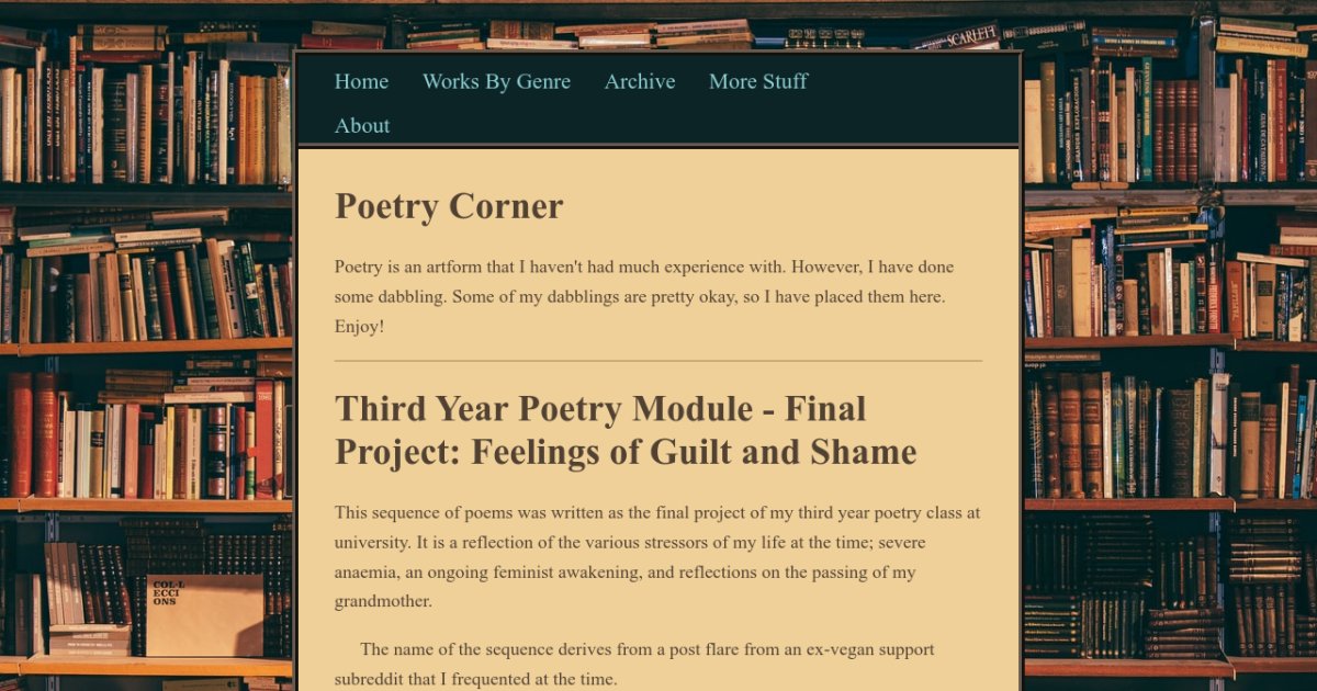 Poetry Corner