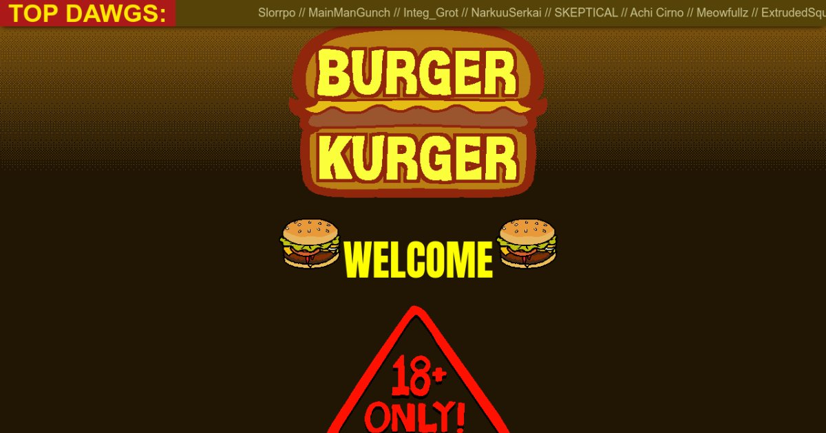 Burger Kurger-Home