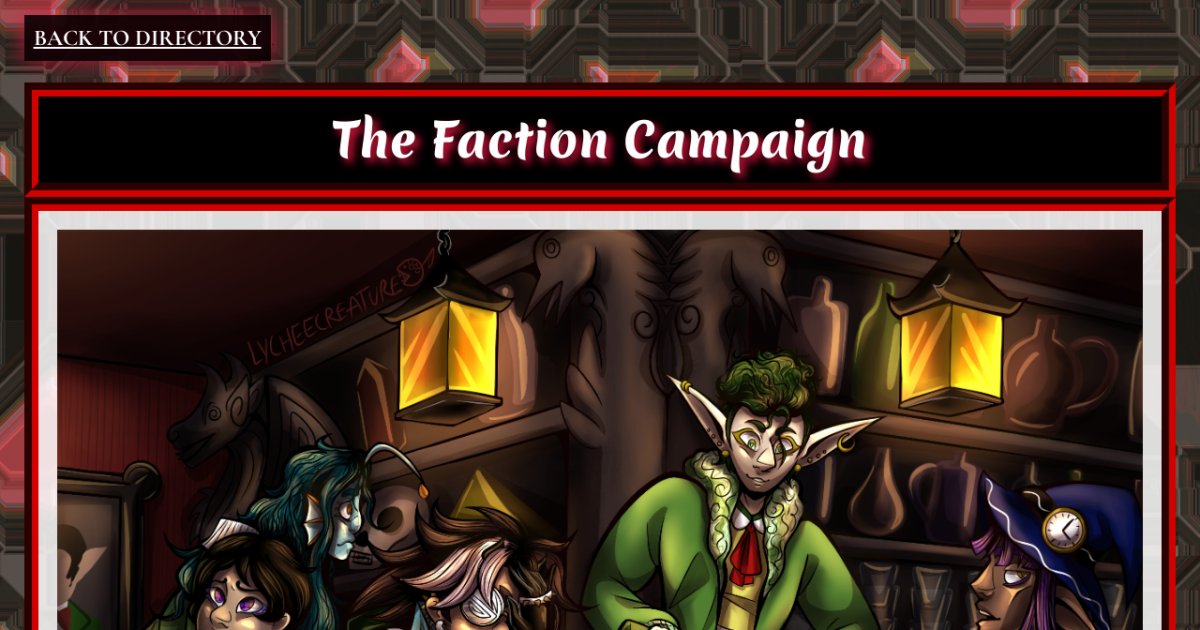 Campaigns | The Faction Campaign