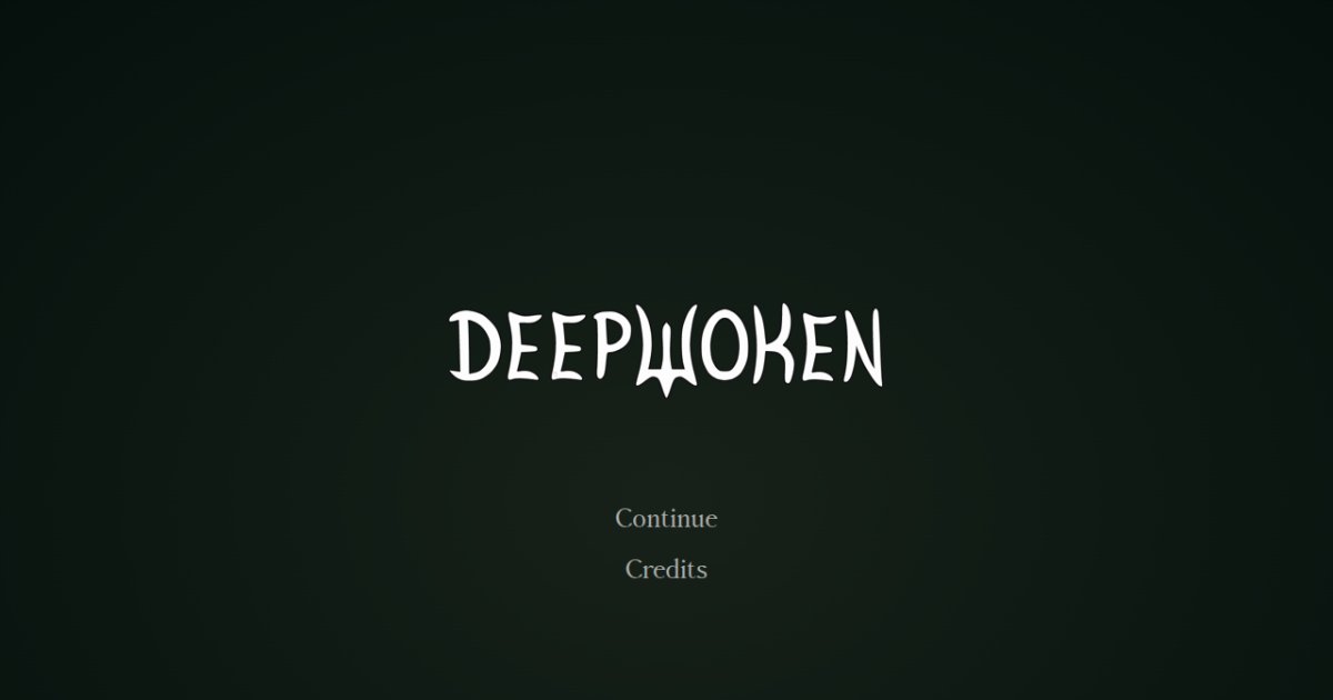 The Deep Calls...