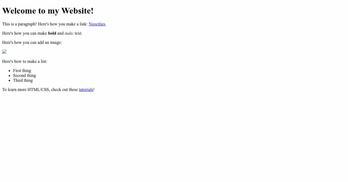 The web site of weien