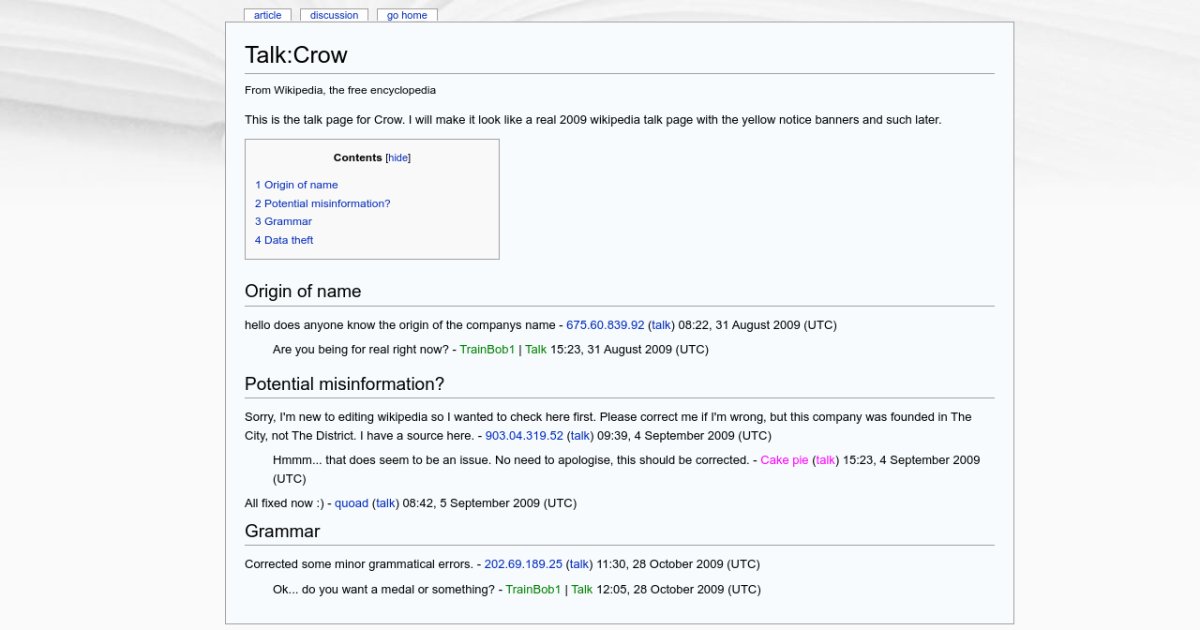 Crow - Wikipedia