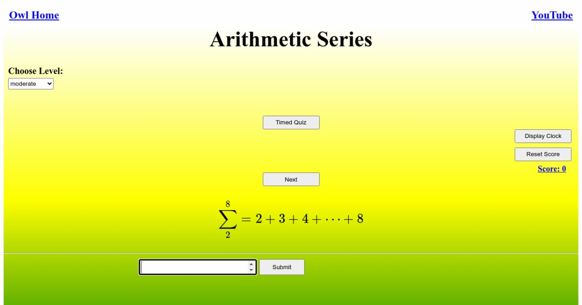 Arithmetic Series