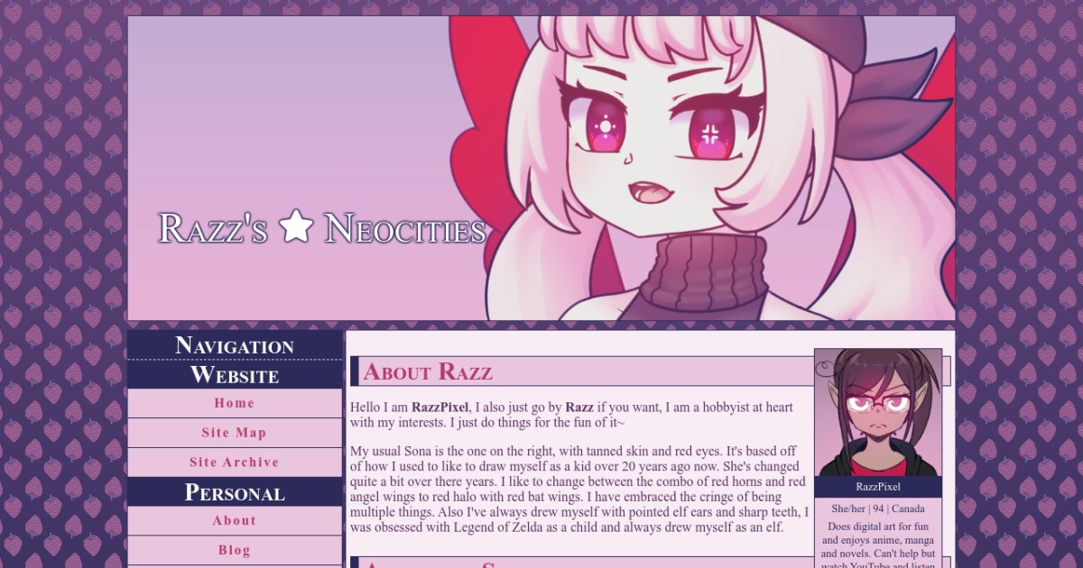 Razz's Neocities