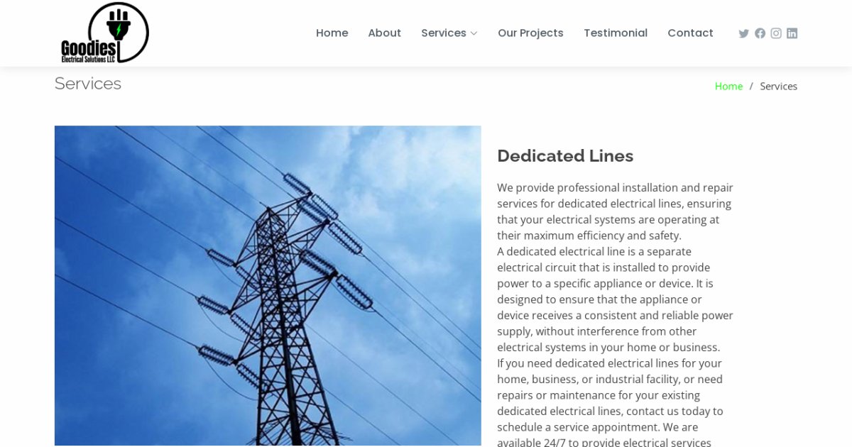 Goodies Electrical Solutions L L C