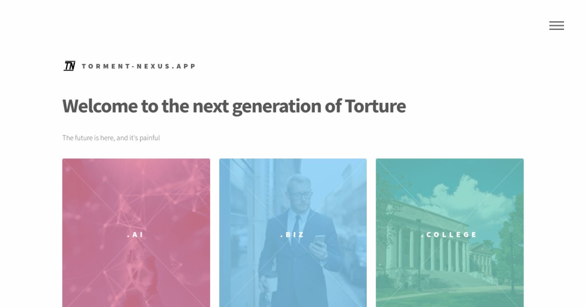 TORMENT NEXUS
