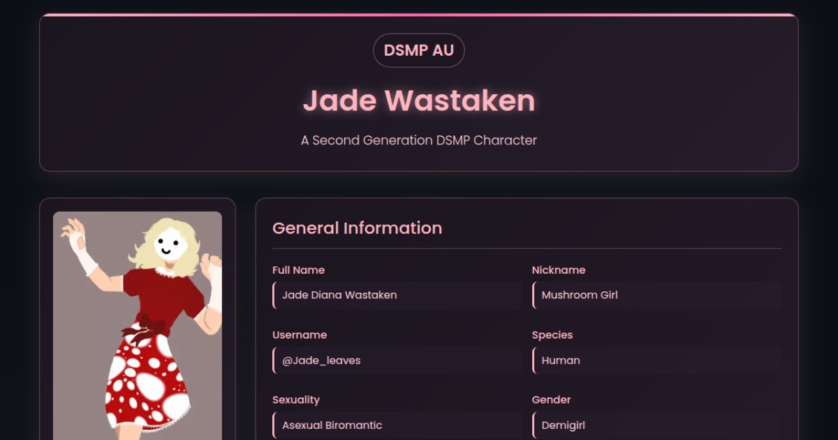 Jade Wastaken Wiki
