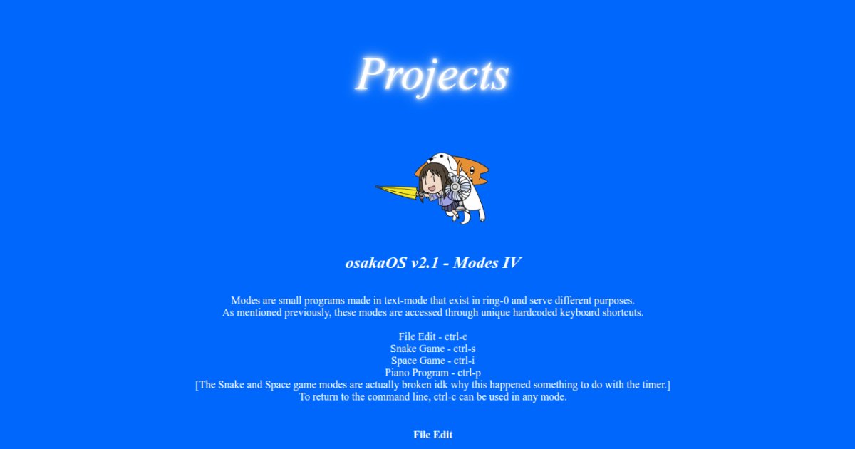 osakaOS/Modes
