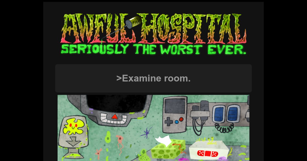 Awful Hospital: Seriously the Worst Ever