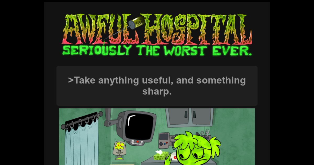 Awful Hospital: Seriously the Worst Ever