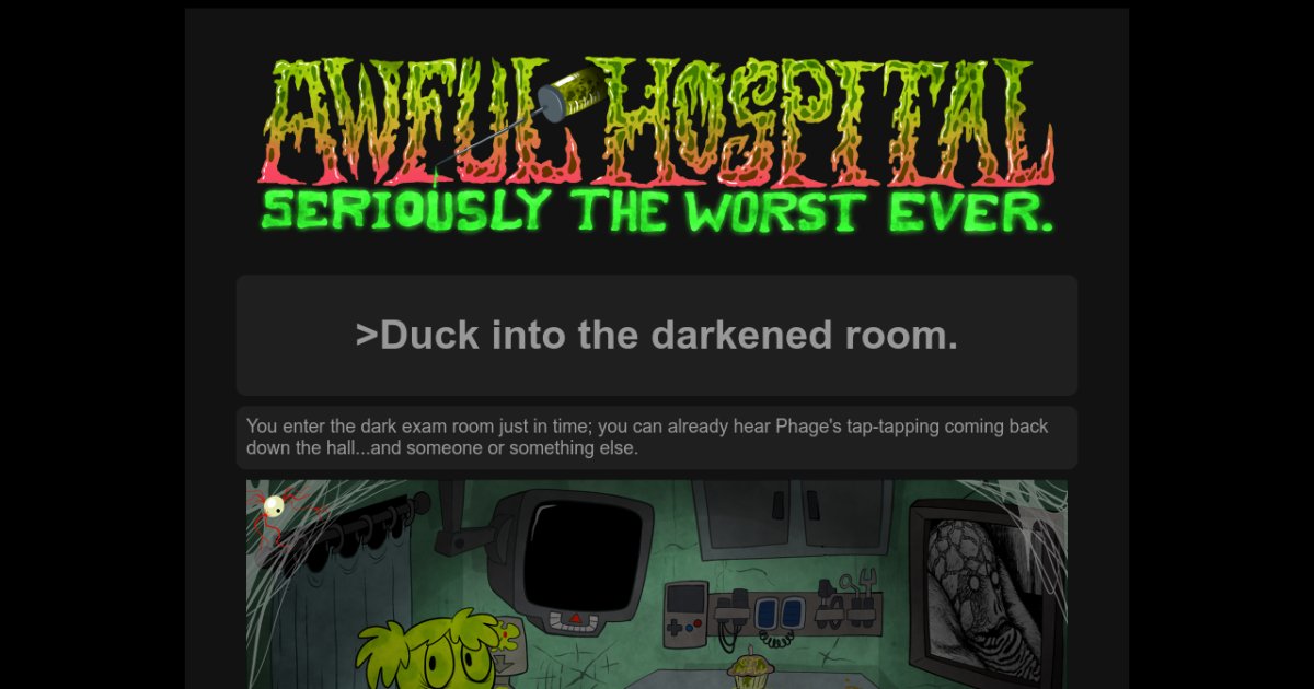 Awful Hospital: Seriously the Worst Ever