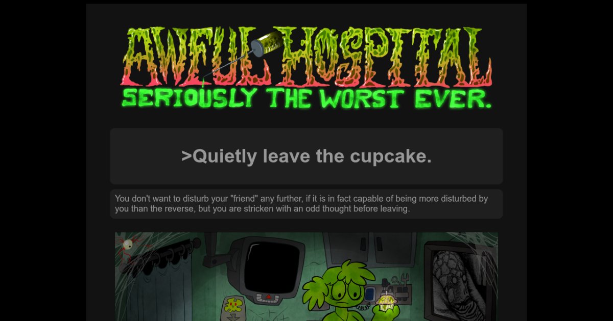 Awful Hospital: Seriously the Worst Ever