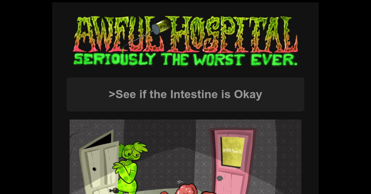 Awful Hospital: Seriously the Worst Ever