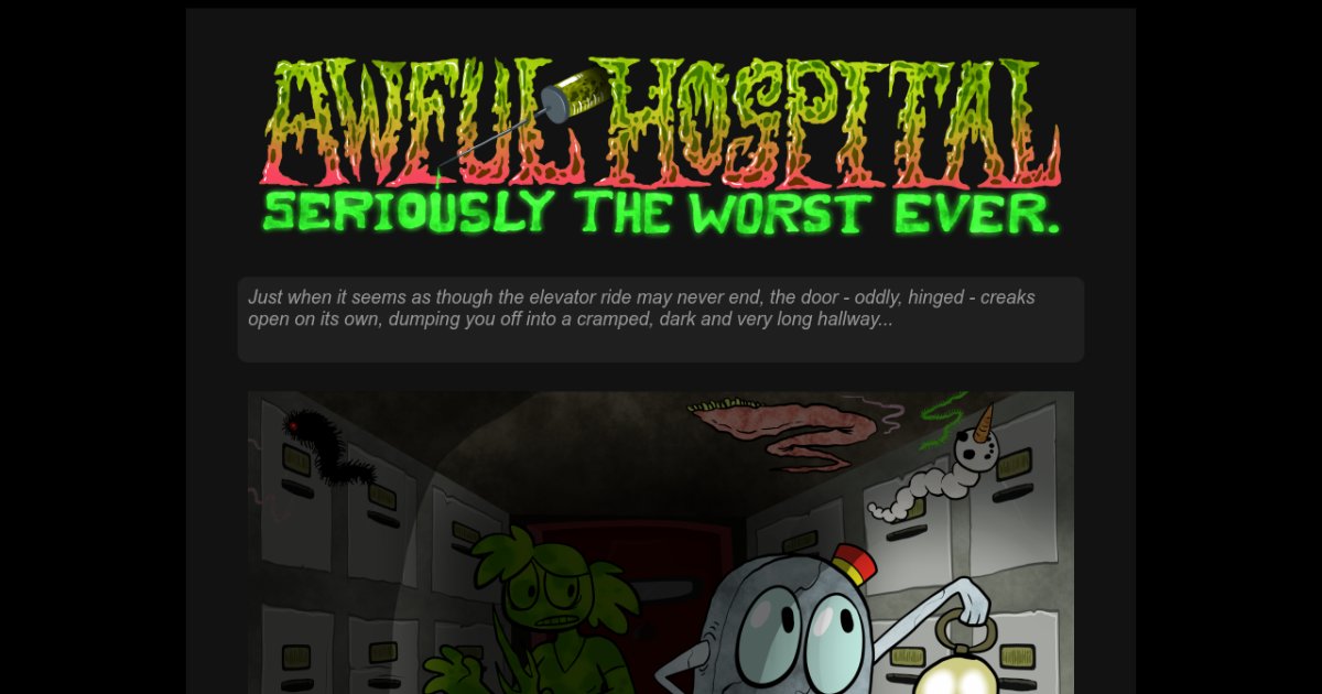 Awful Hospital: Seriously the Worst Ever