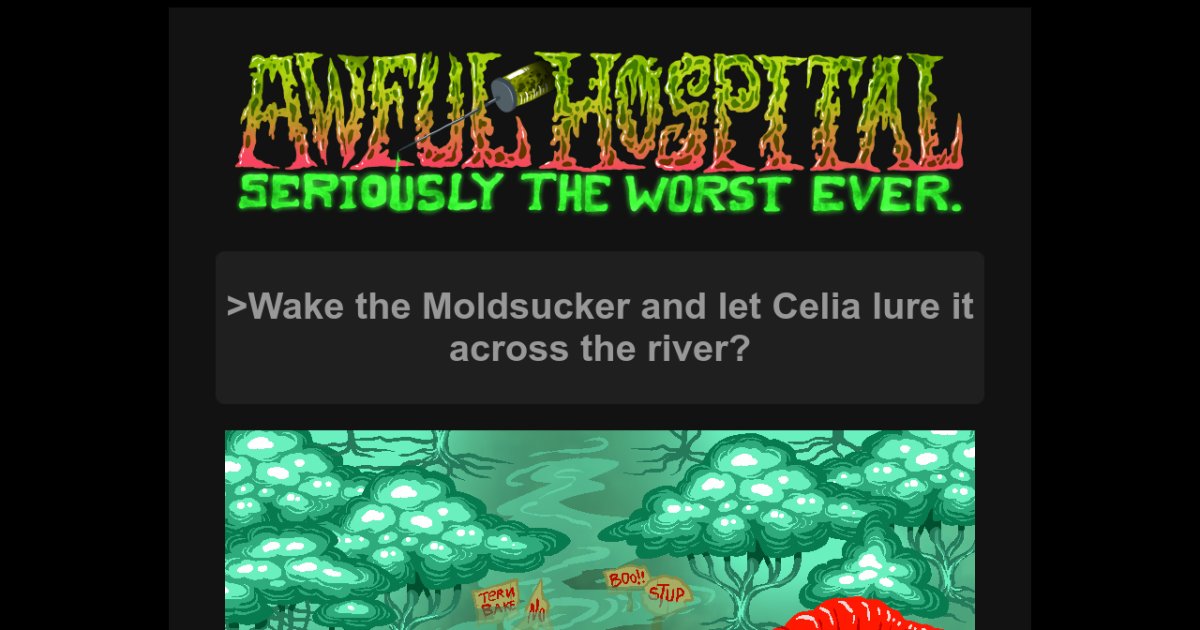 Awful Hospital: Seriously the Worst Ever