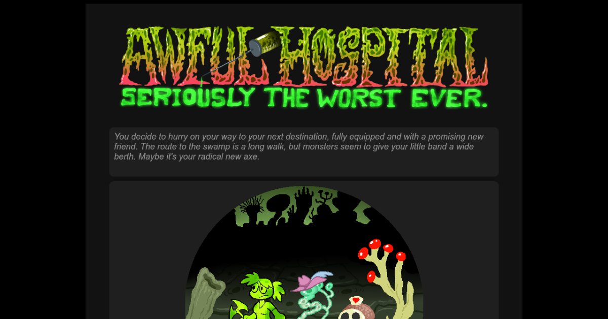 Awful Hospital: Seriously the Worst Ever