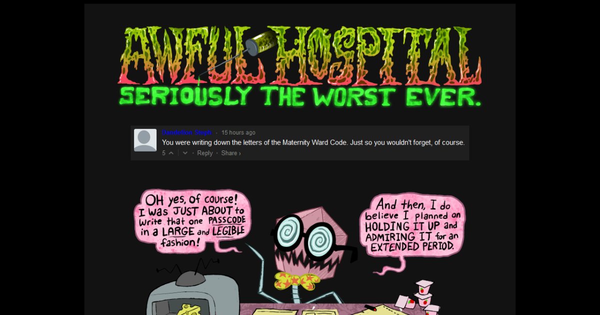 Awful Hospital: Seriously the Worst Ever
