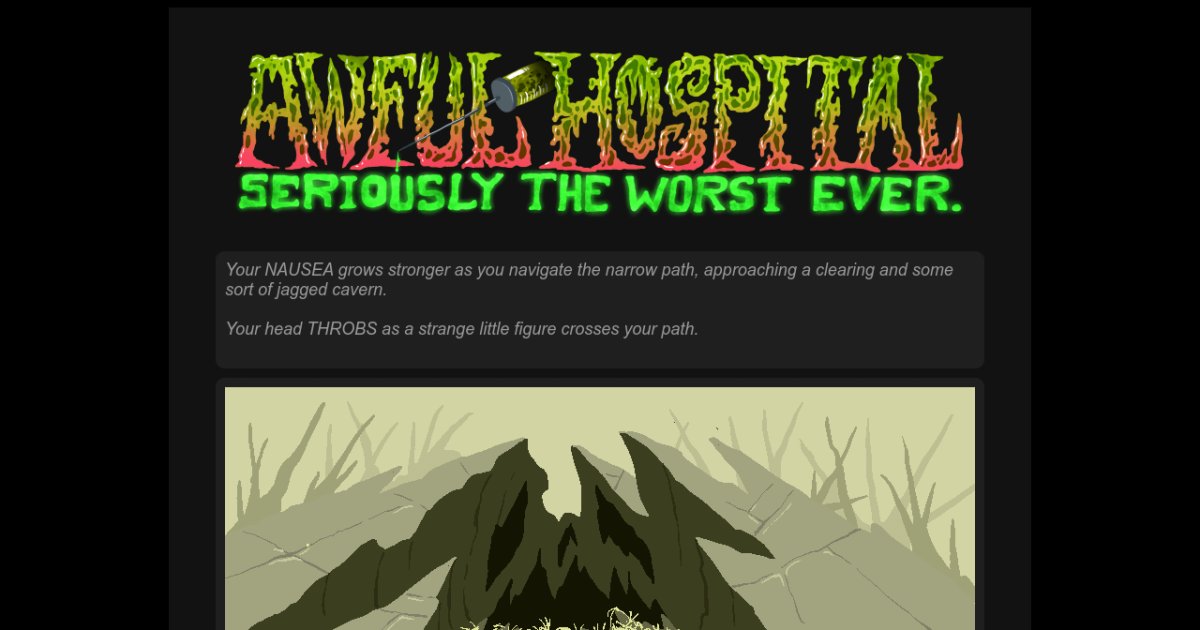 Awful Hospital: Seriously the Worst Ever