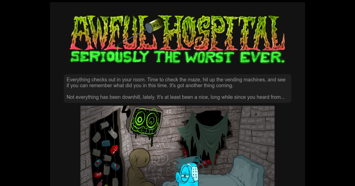 Awful Hospital: Seriously the Worst Ever
