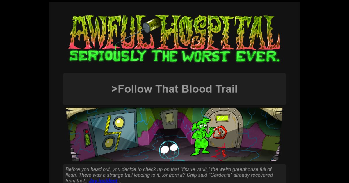 Awful Hospital: Seriously the Worst Ever