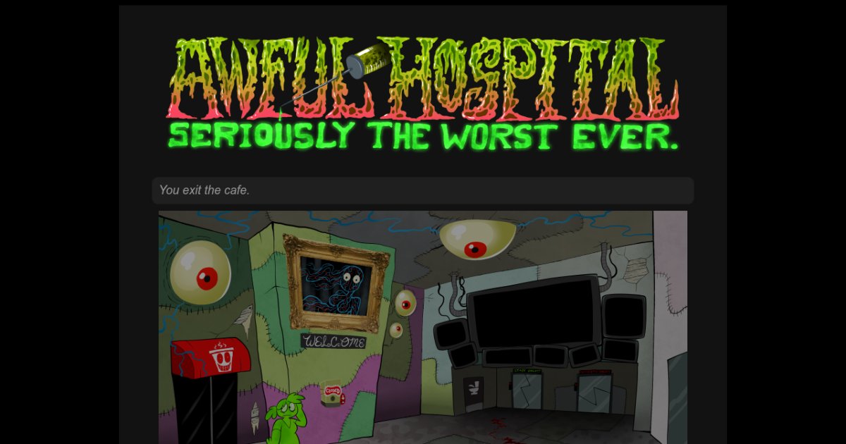 Awful Hospital: Seriously the Worst Ever