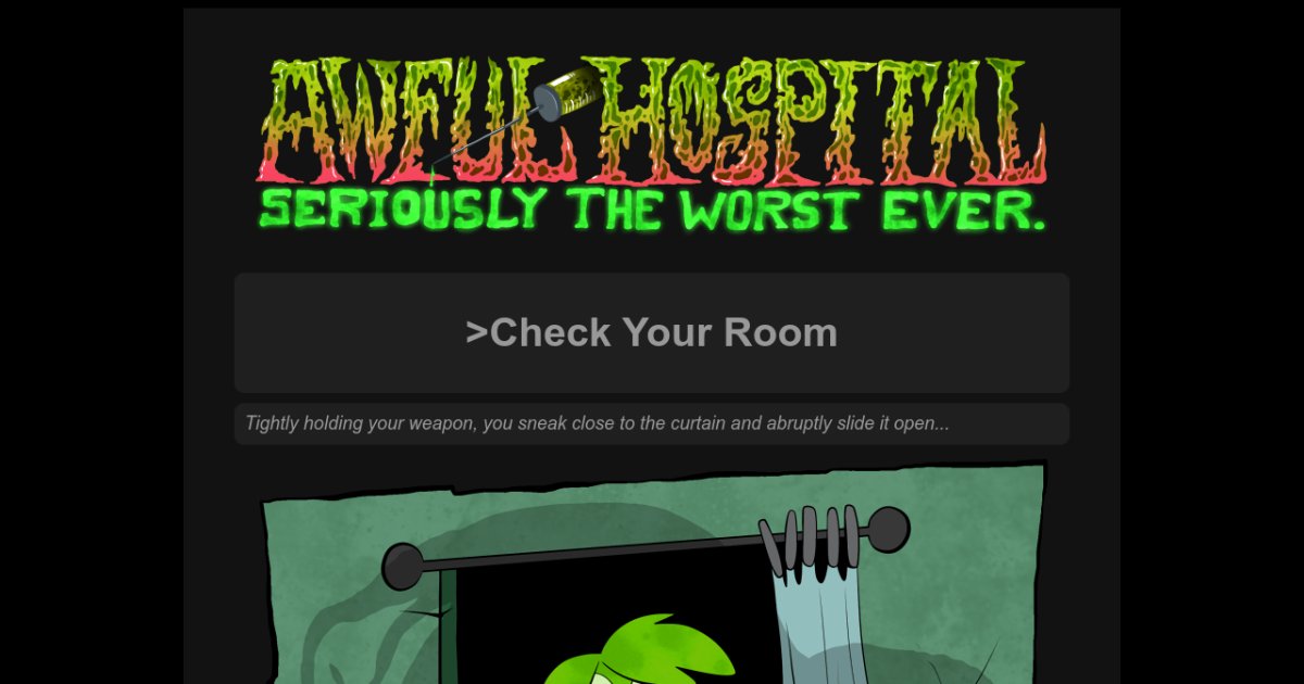 Awful Hospital: Seriously the Worst Ever